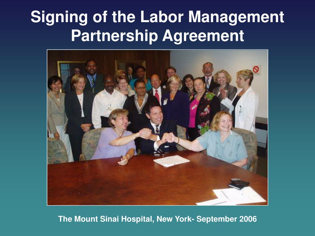 PPT - A Labor Management Partnership The Mount Sinai Medical Center ...