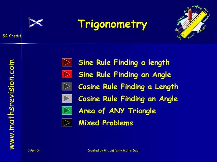 PPT - Trigonometry PowerPoint Presentation, free download - ID:518100