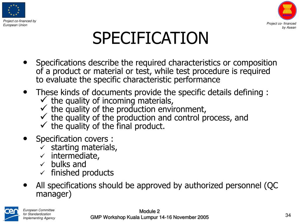 Ppt Asean Gmp Training Module Documentation Powerpoint Presentation
