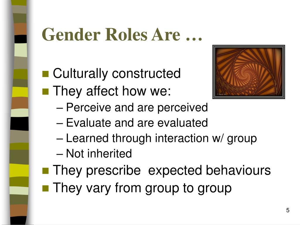PPT - Gender Roles PowerPoint Presentation, free download - ID:518758