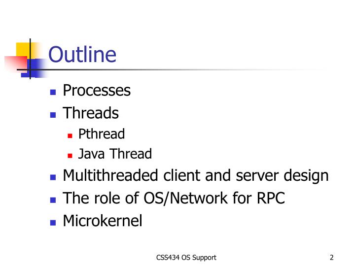 Ppt Css434 Operating System Support Textbook Ch7 Powerpoint