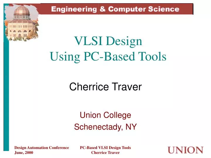 PPT - VLSI Design Using PC-Based Tools PowerPoint Presentation, free ...