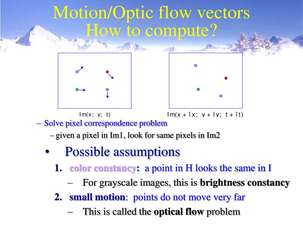 PPT - Optic Flow and Motion Detection PowerPoint Presentation, free ... PPT - Optic Flow and Motion Detection PowerPoint Presentation, free ...