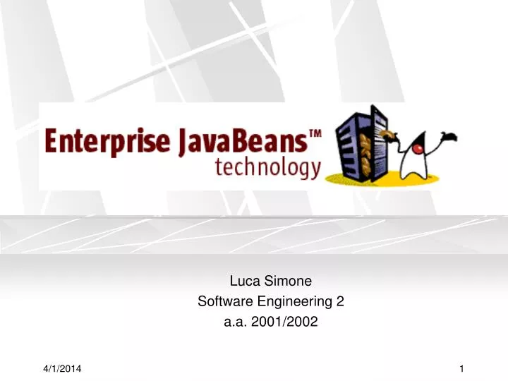 PPT - Luca Simone Software Engineering 2 a.a. 2001/2002 PowerPoint ...