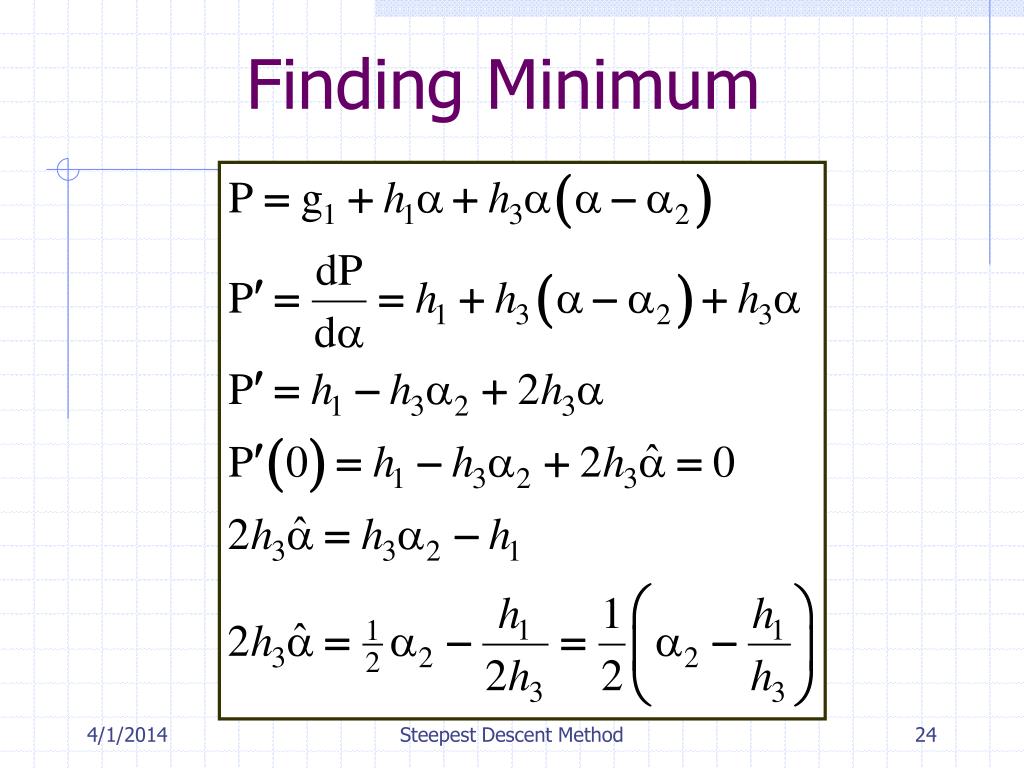 PPT - Steepest Descent Method PowerPoint Presentation, free download ... PPT - Steepest Descent Method PowerPoint Presentation, free download ...