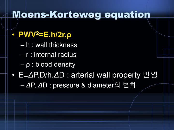 PPT - Review - Arterial stiffness and Pulse wave velocity PowerPoint ...