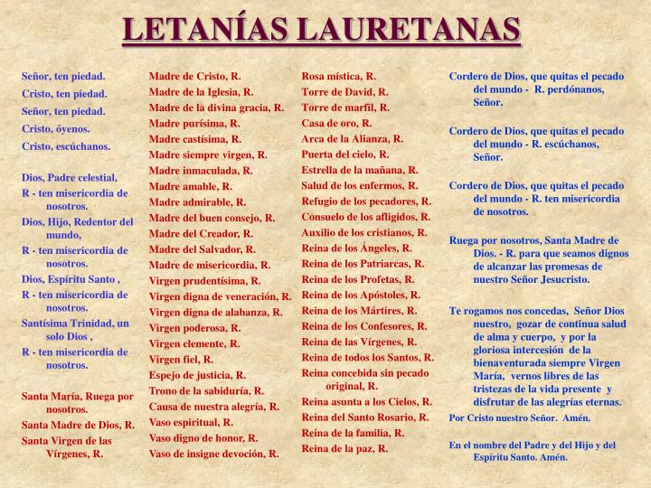 PPT - REZO DEL SANTO ROSARIO PowerPoint Presentation - ID:522630