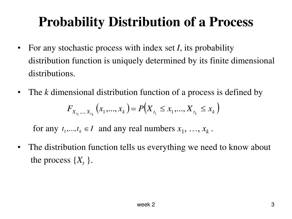 Ppt Introduction To Stochastic Processes Definitions Distributions