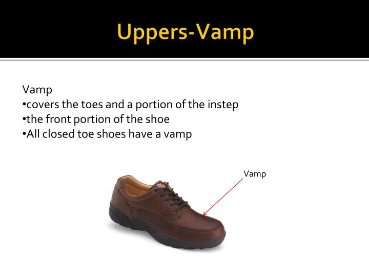 PPT - Basic Shoe Anatomy PowerPoint Presentation - ID:525728