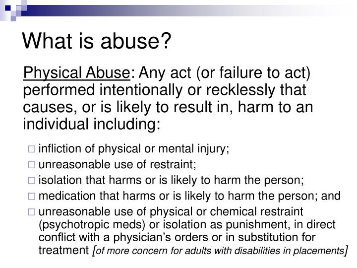PPT - Abuse, Neglect and Exploitation PowerPoint Presentation - ID:527252