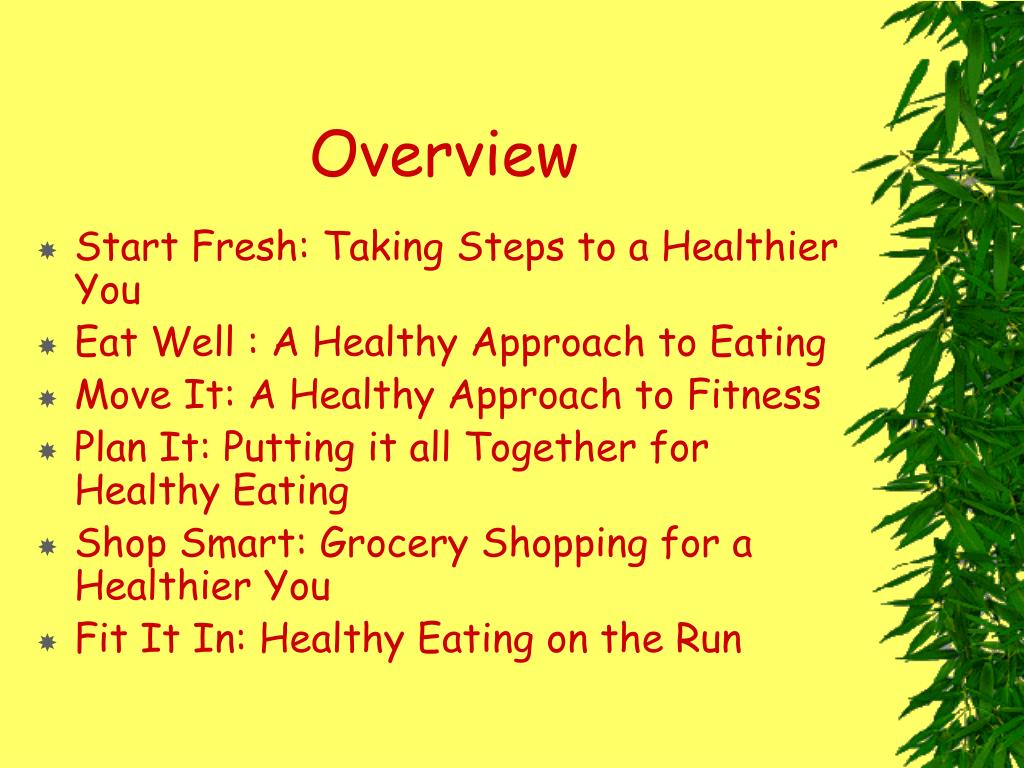PPT - HEALTHY HABITS FOR LIFE PowerPoint Presentation, free download ...