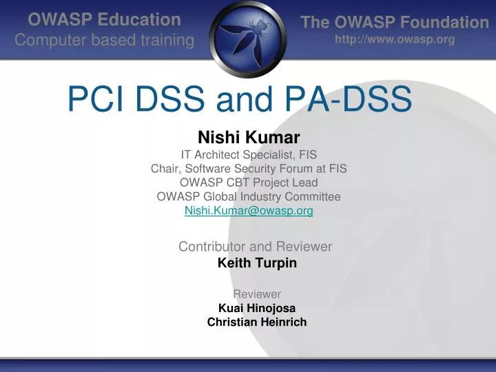PPT - PCI DSS and PA-DSS PowerPoint Presentation, free download - ID:531540