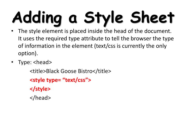 PPT - Black Goose Bistro PowerPoint Presentation - ID:534300