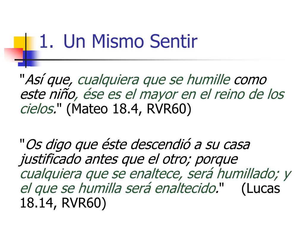 PPT - Estudio 10: Unidos Sintiendo una Misma Cosa ( Filipenses 2:1-30 ...