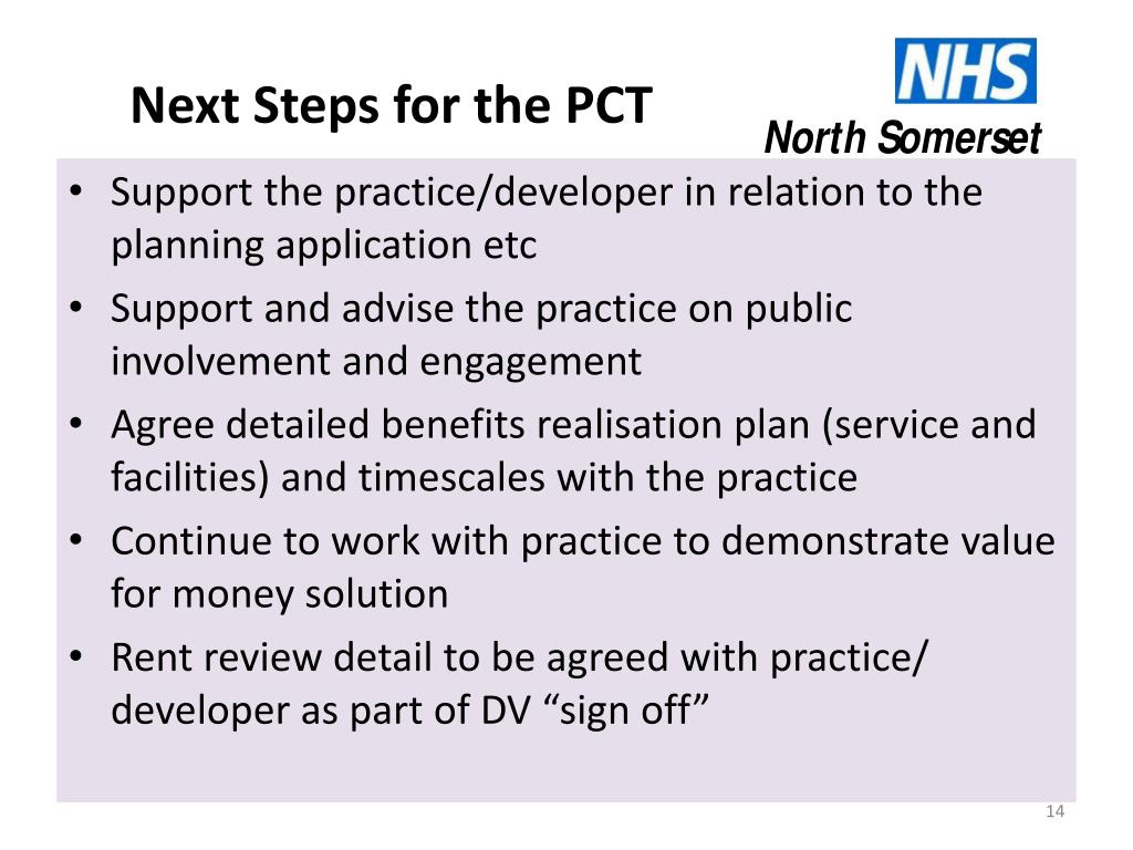 PPT - Wrington Vale Medical Practice Development Detailed Business Case ...