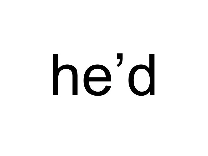 PPT - he’d PowerPoint Presentation, free download - ID:537141