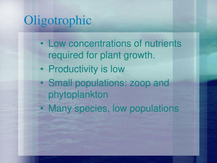PPT - Trophic Classification of Lakes PowerPoint Presentation - ID:540069