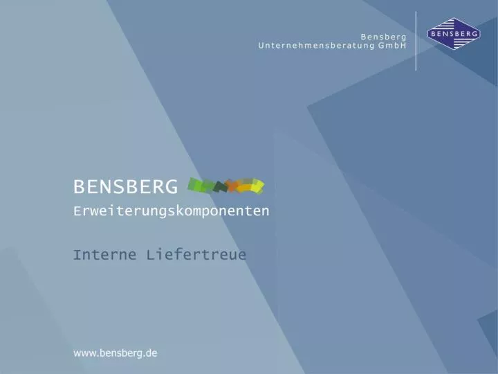PPT - Bensberg-Komponenten PowerPoint Presentation, free download - ID ...