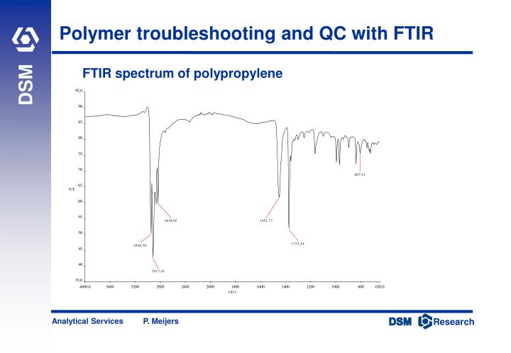 PPT - Polymer troubleshooting and QC with FTIR PowerPoint Presentation ...