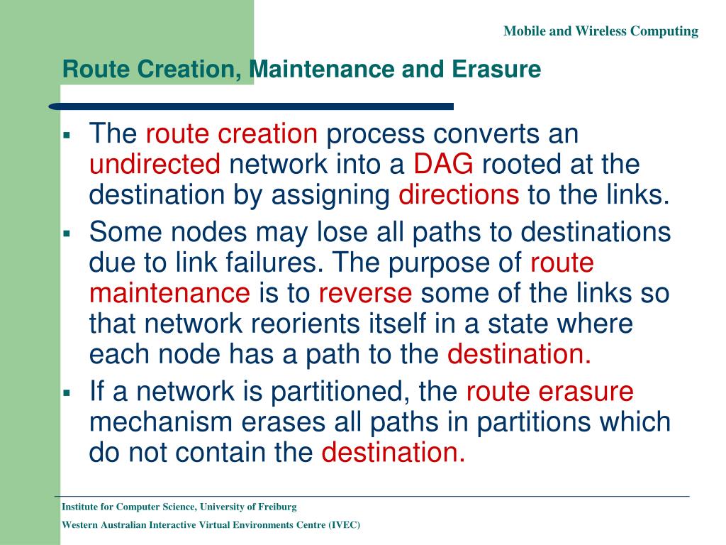 Ppt Lecture 7 The Temporally Ordered Routing Algorithm Powerpoint Presentation Id542949