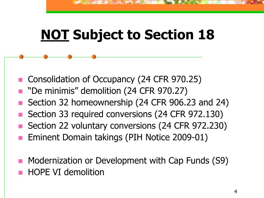 PPT - Demolitions & Dispositions of Public Housing Relocation ...