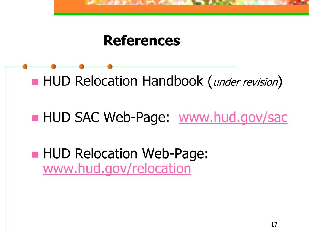 PPT - Demolitions & Dispositions of Public Housing Relocation ...