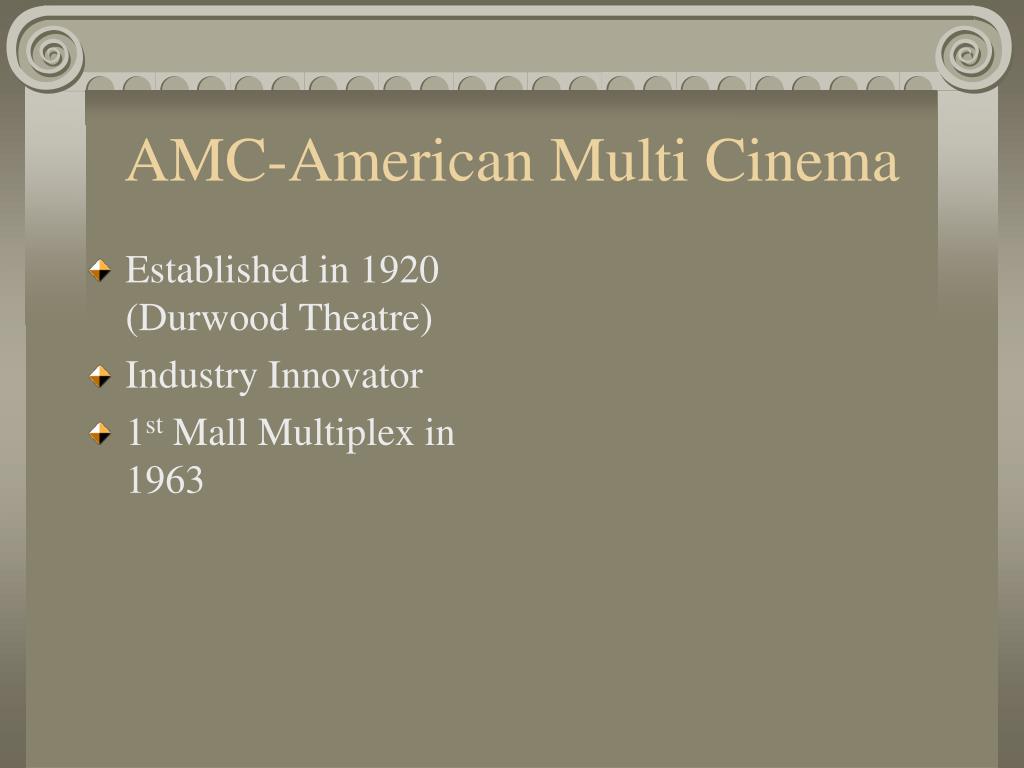 PPT - Movie Theatres: A Retail Perspective PowerPoint Presentation ...