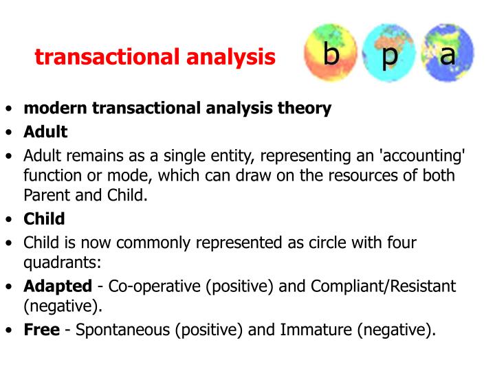 PPT - transactional analysis PowerPoint Presentation - ID:544895