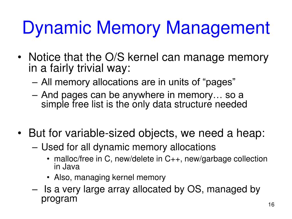 Ppt Virtual Memory Ii Thrashing Working Set Algorithm Dynamic Memory Management Powerpoint