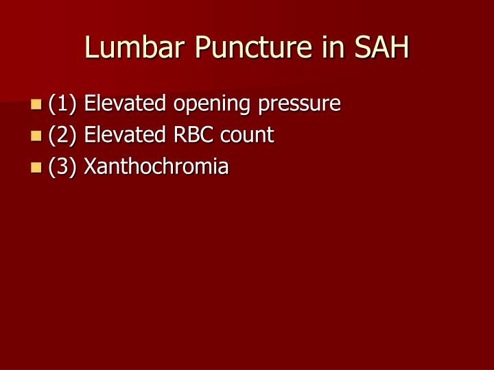 PPT - Headache and Subarachnoid Hemorrhage PowerPoint Presentation - ID ...
