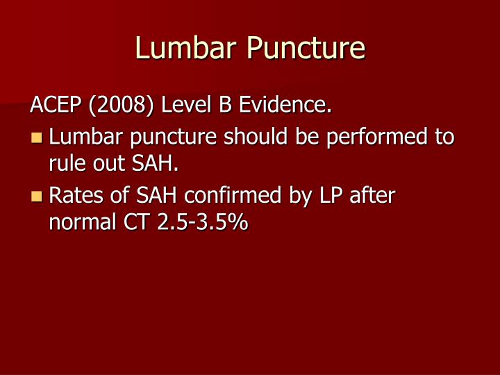 PPT - Headache and Subarachnoid Hemorrhage PowerPoint Presentation - ID ...