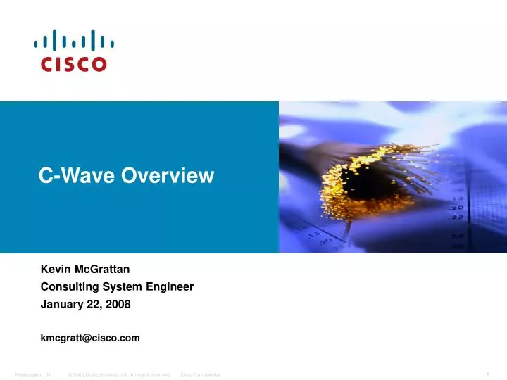 PPT - C-Wave Overview PowerPoint Presentation, free download - ID:545584
