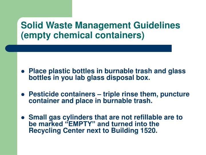 PPT - Management of Solid and Liquid Waste PowerPoint Presentation - ID ...