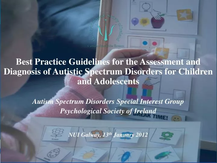 PPT - Best Practice Guidelines for the Assessment and Diagnosis of ...