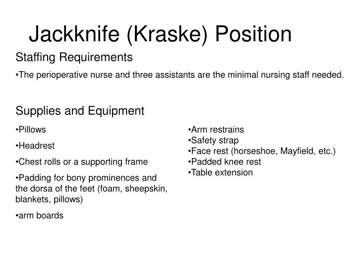 PPT - Positioning the Surgical Pt Pt. II PowerPoint Presentation - ID ...