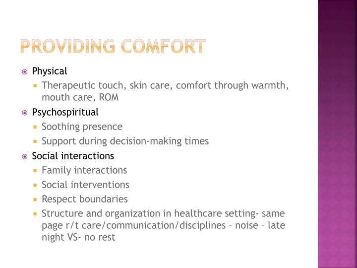 PPT - Comfort PowerPoint Presentation - ID:547956