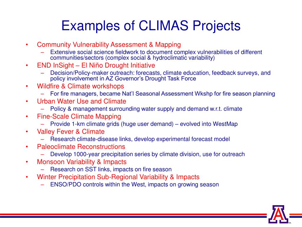 PPT - Translational Climate Science and Services in the Climate Impact ...