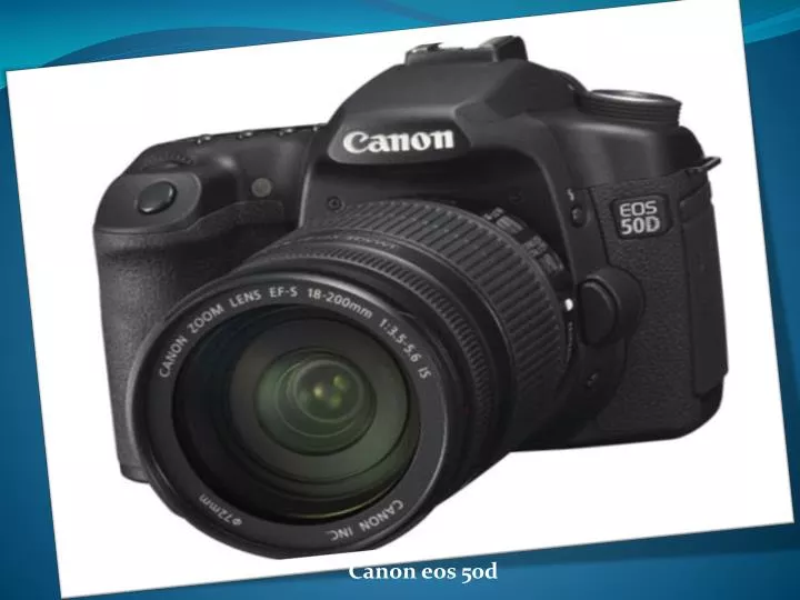 PPT - canon camera with latest camera PowerPoint Presentation, free ...