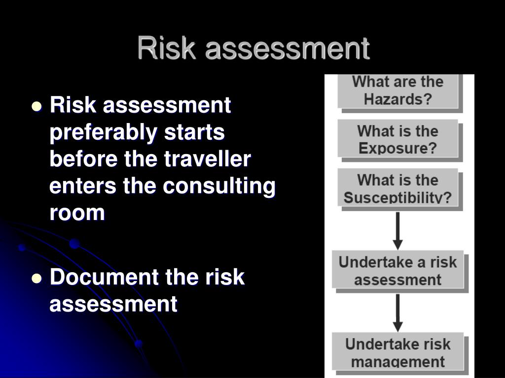 PPT - RISK ASSESSMENT IN TRAVEL MEDICINE PowerPoint Presentation, free ...