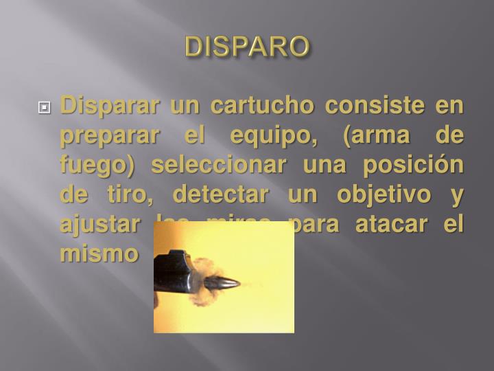 PPT - PRINCIPIOS BASICOS DEL TIRO POLICIAL PowerPoint Presentation - ID ...