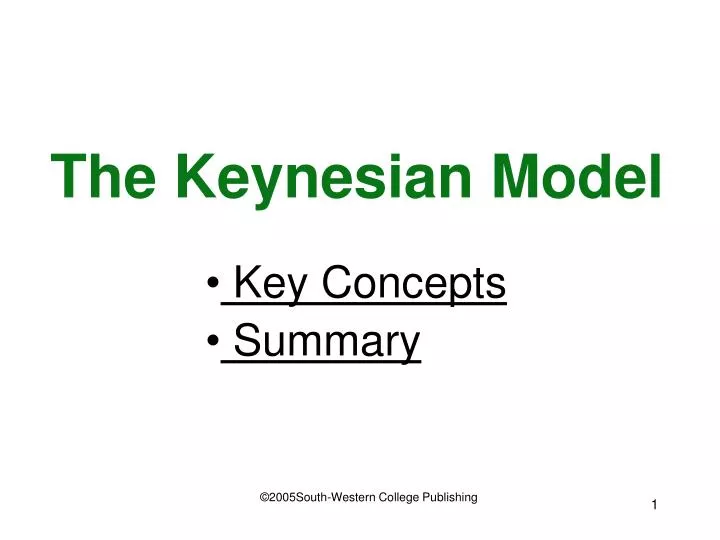 PPT - The Keynesian Model PowerPoint Presentation, free download - ID ...