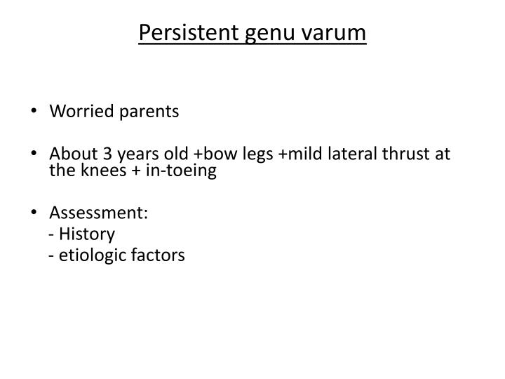 PPT - Genu valgus & Genu Varus PowerPoint Presentation - ID:550435