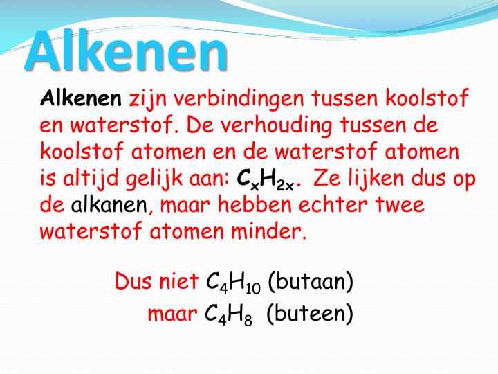 PPT - Alkenen PowerPoint Presentation - ID:551233