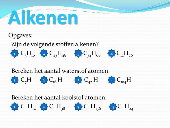 PPT - Alkenen PowerPoint Presentation - ID:551233