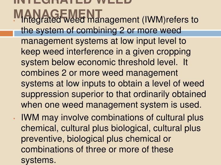 PPT - PCP 506: WEED SCIENCE AND CONTROL PowerPoint Presentation - ID:551498