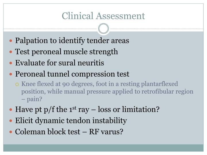 PPT - Peroneal Tendon P athology PowerPoint Presentation - ID:551828