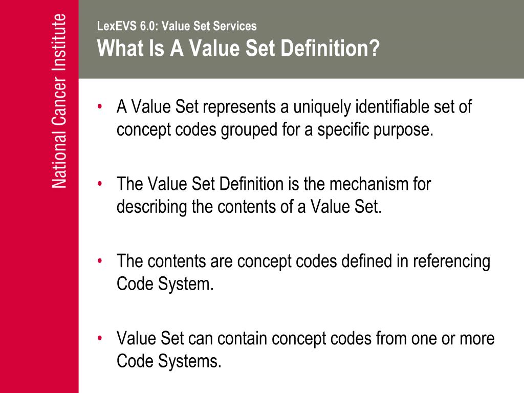 PPT - National Cancer Institute Enterprise Vocabulary Services Overview ...