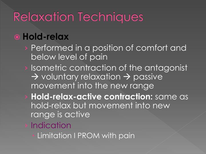 PPT - Approaches to therapeutic exercise: * Rood Approach ...