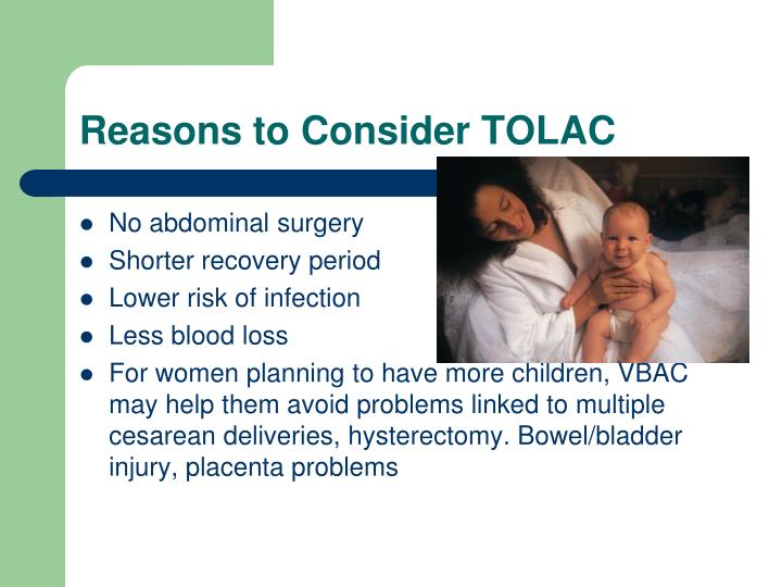 PPT - Vaginal Birth After Cesarean (VBAC) PowerPoint Presentation - ID ...