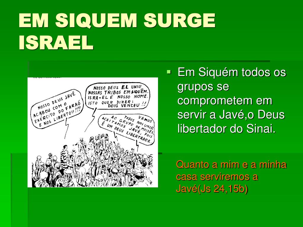 PPT - A CONFEDERAÇÃO DAS 12 TRIBOS DE ISRAEL PowerPoint Presentation ...